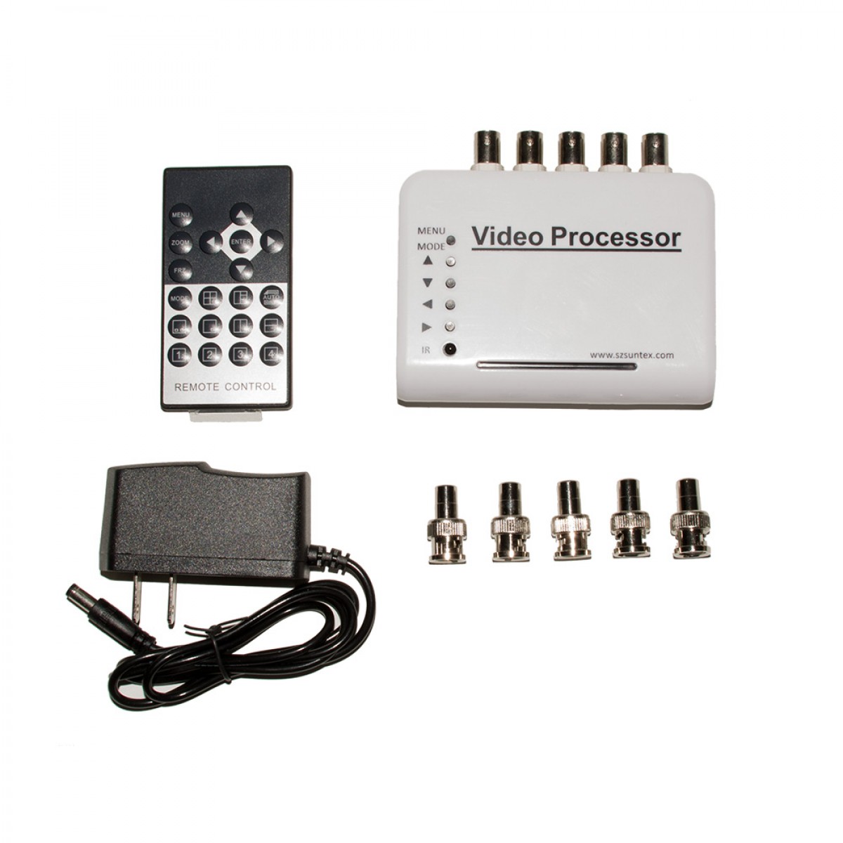 4 Channel Multiplexer, BNC, Remote Control - Converters / Extenders ...