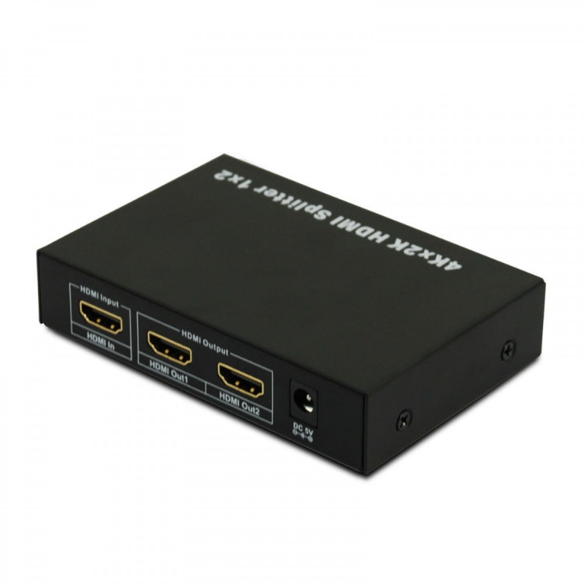 HDMI Splitter: HDMI 2Way (1-in/2-out) Splitter 3D, 4Kx2K, EDID with IR ...